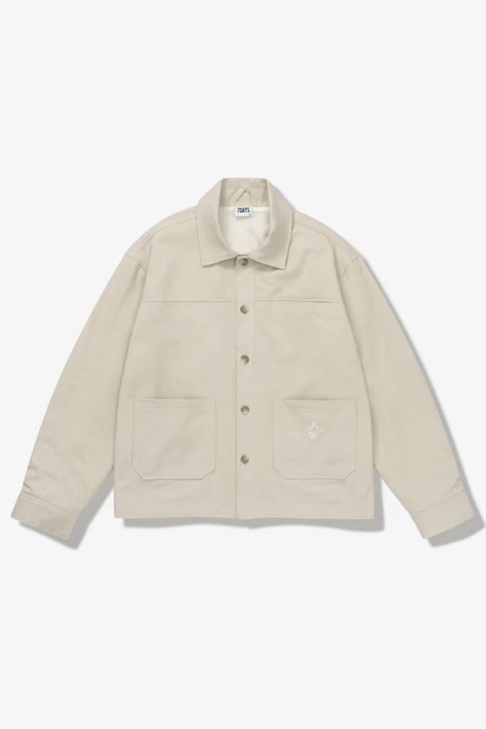 7DAYS JACKET KHAKI - CREAM - 7DAYS